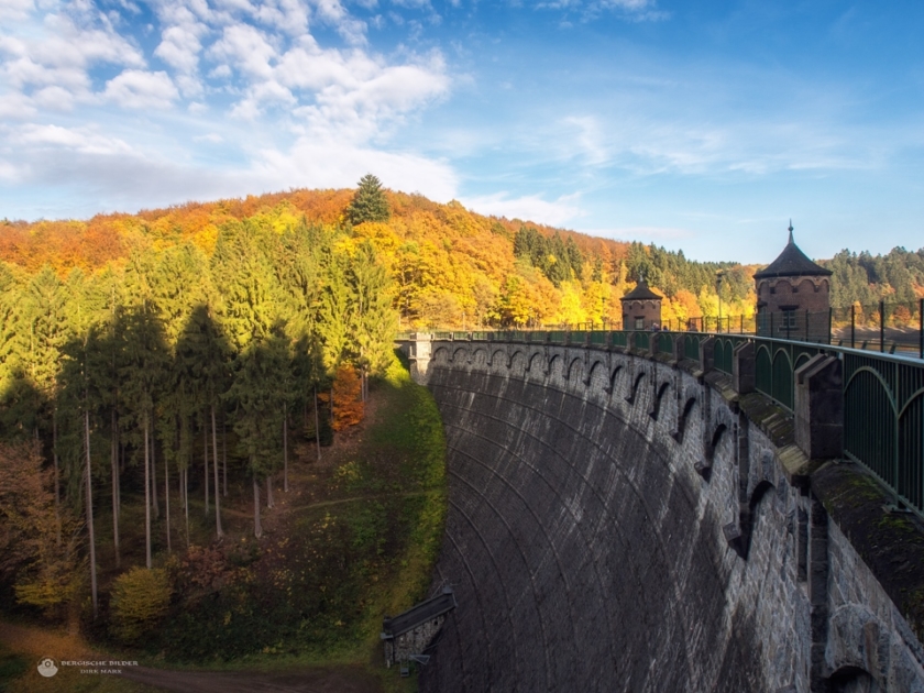 Sengbachtalsperre Staumauer - Bergische Bilder - Dirk Marx